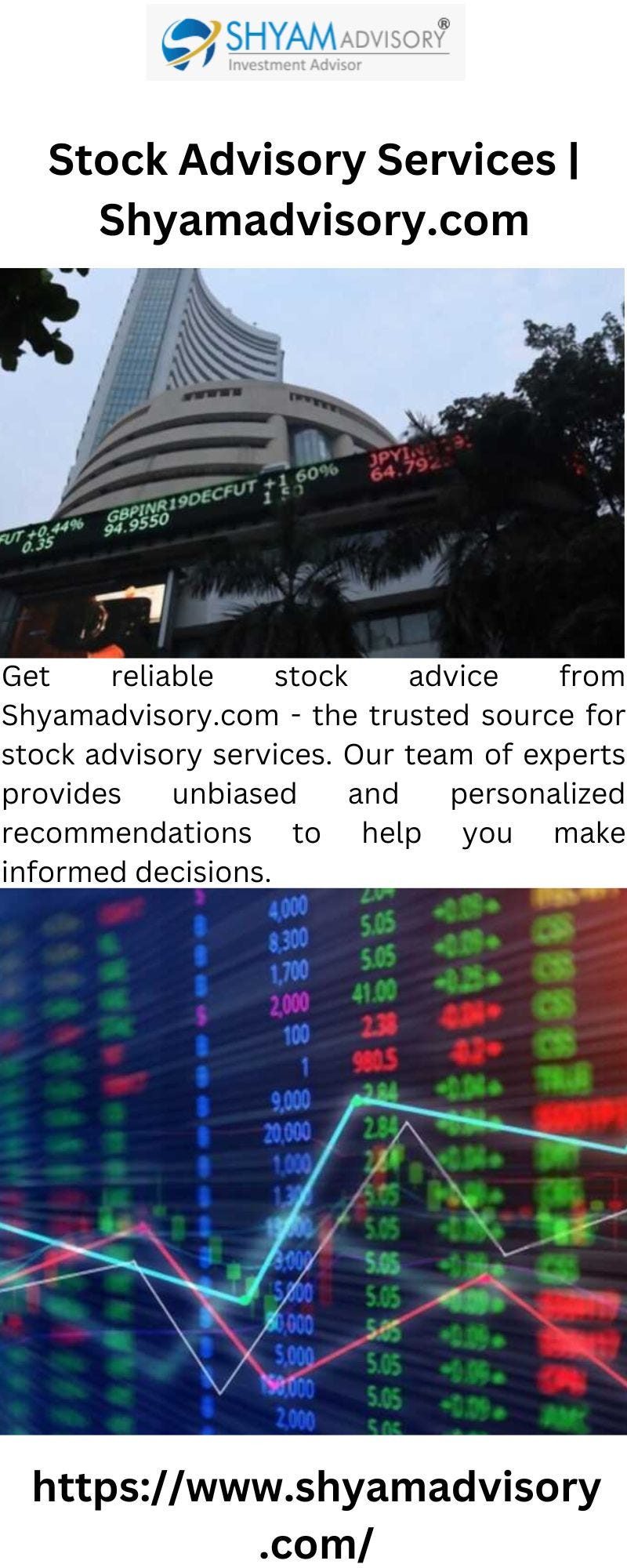 Stock Advisory Services | Shyamadvisory.com - Shyam Advisory Limited ...