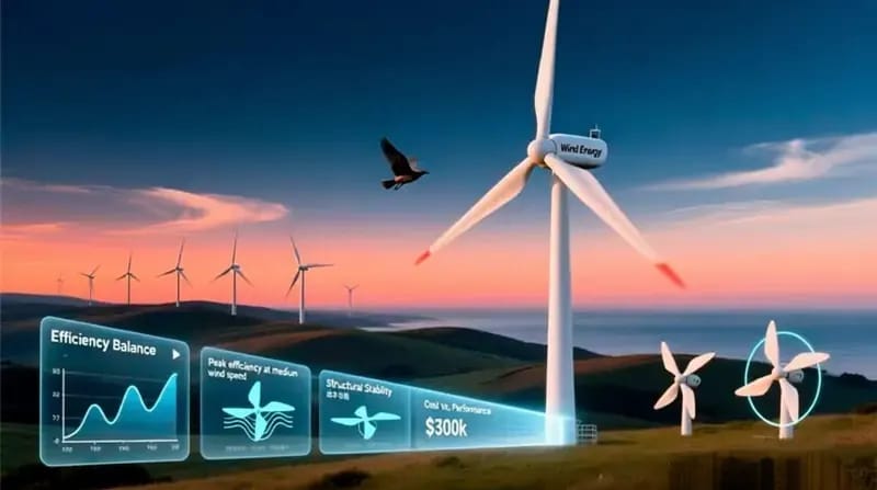 Why Do Wind Turbines Have Three Blades? — Unveiling the Science Behind ...