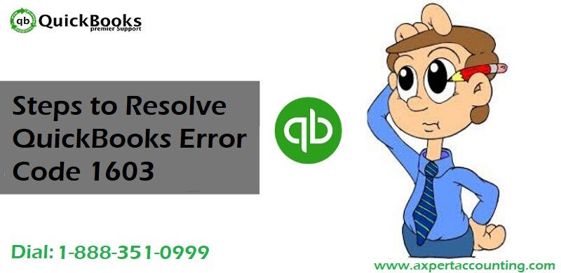 How to Fix QuickBooks error code 1603? | by Lillian Martin | Medium