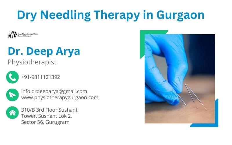 Understanding Dry Needling Therapy in Gurgaon: An Expert Overview by Dr ...
