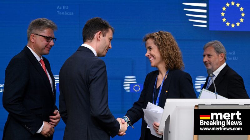 Mert news-European Parliament and EU countries agree on 2024 EU budget ...