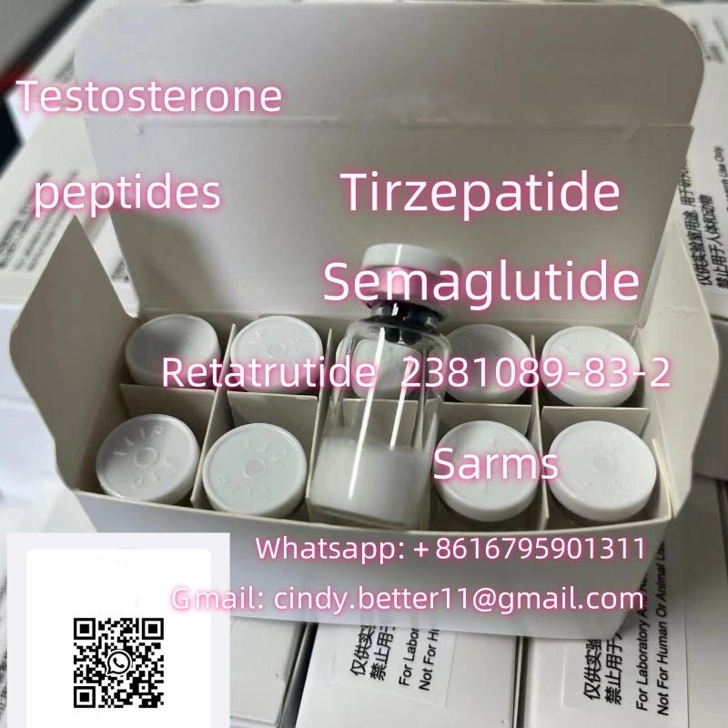 Semaglutide, Tirzepatide, peptide raw powder manufacturer - Cindy ...