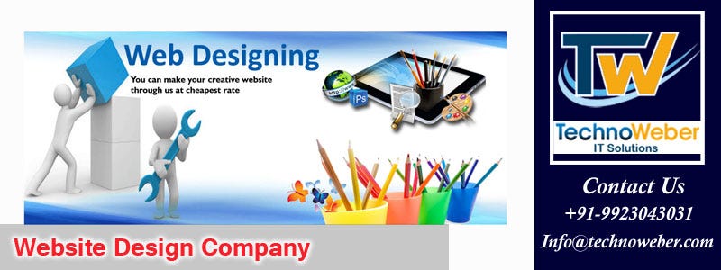 Best Website Design Company — Technoweber IT Solutions | by Application ...