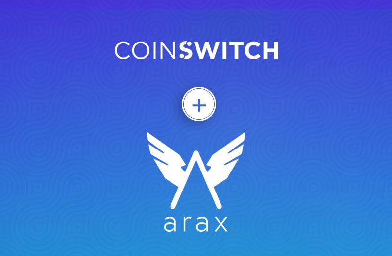 CoinSwitch Partners With Arax Universal Crypto Wallet | by CoinSwitch ...