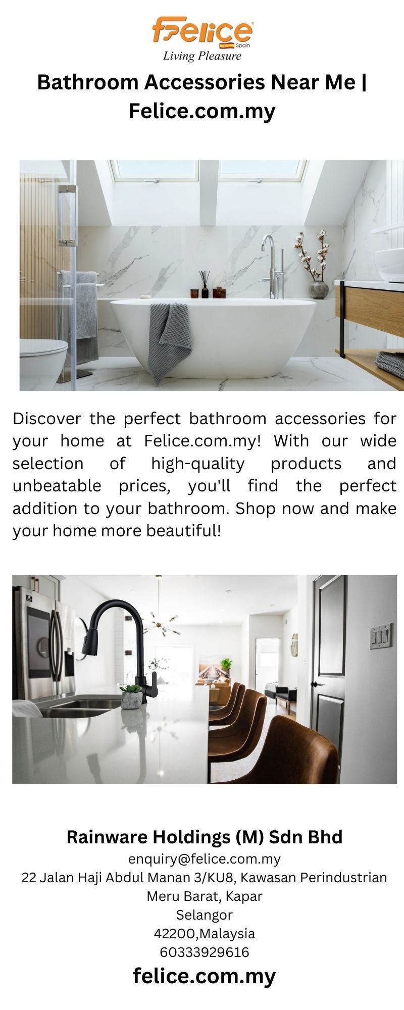 Bathroom Accessories Near Me Felice my Rainware Medium