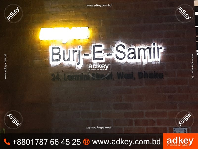 Neon LED 3D Letters Name Plates Advertising in BD | by Neon Sign ...