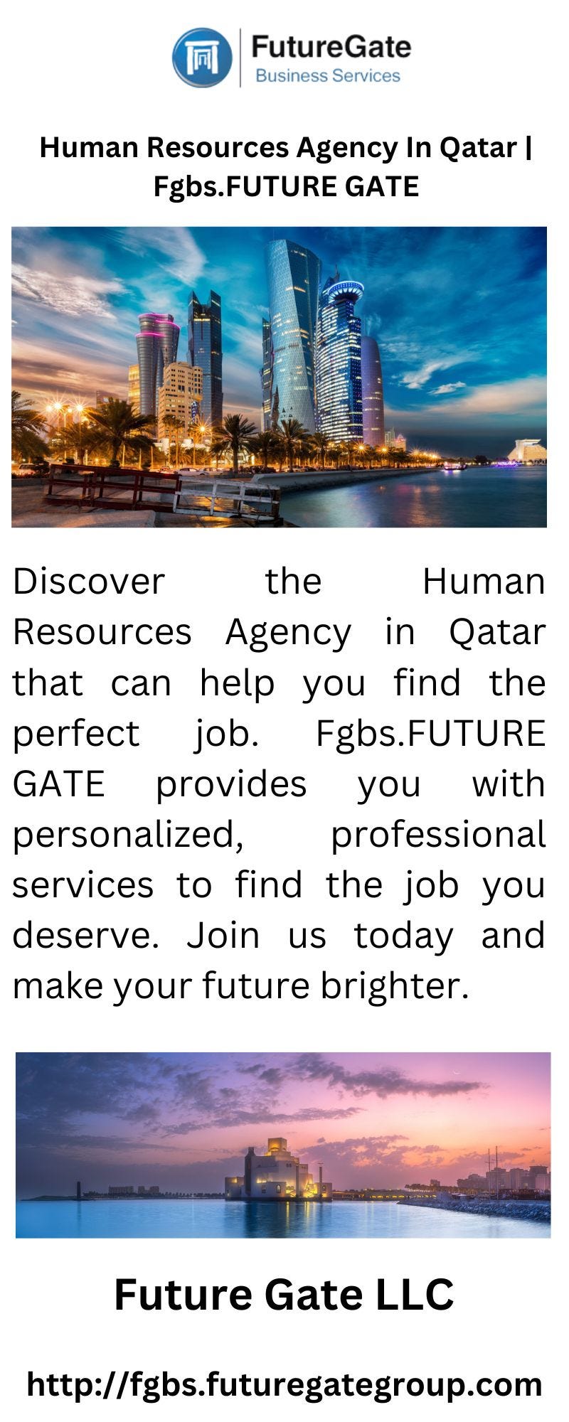 Human Resources Agency In Qatar | Fgbs.FUTURE GATE - Future Gate LLC ...