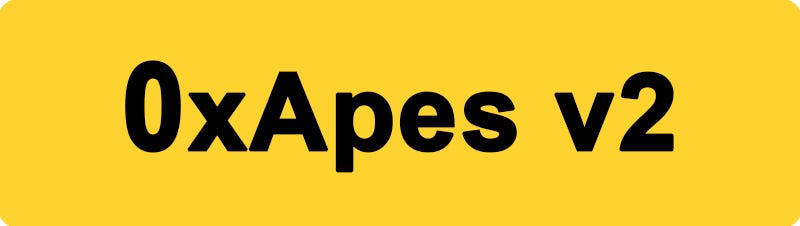 0xApes v2. We Comeback Stronger 🟨 | by Tribe Odyssey | Medium