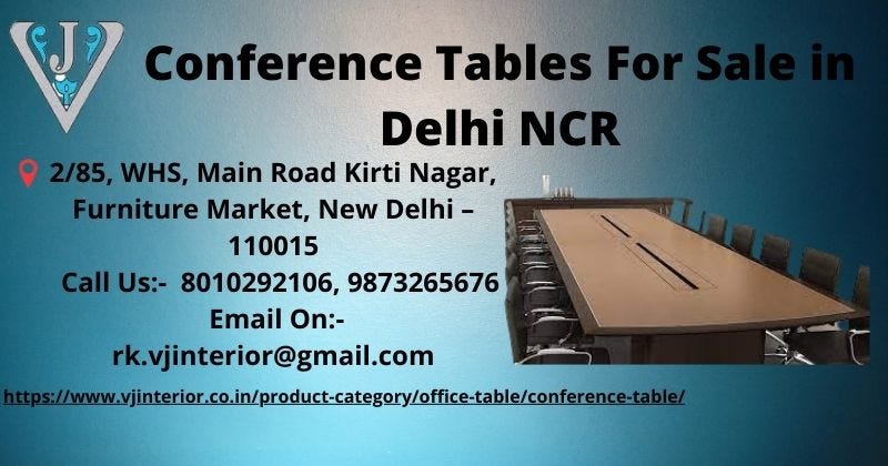 Conference Tables For Sale in Delhi NCR - Himanshukaushik - Medium