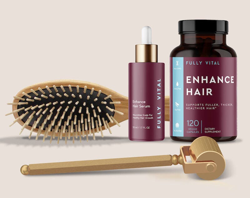 Unlock the Secret to Luscious Locks with Fully Vital Hair Growth System ...