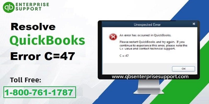 How to Fix QuickBooks Error Code C=47? | by John Mathews | Medium