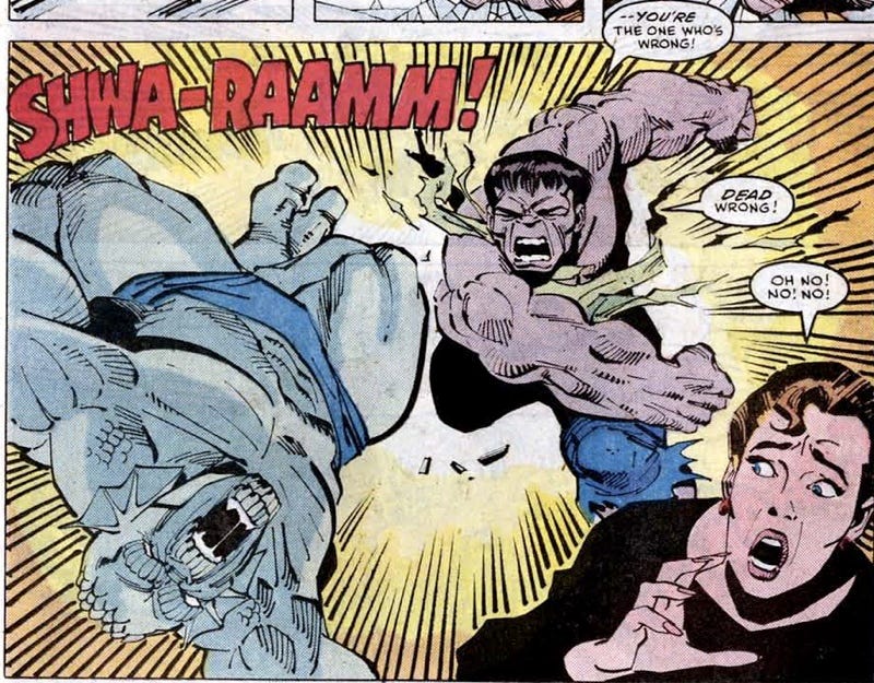 In This Corner: Four Classic Tussles of the Four Color World | by Ariel ...