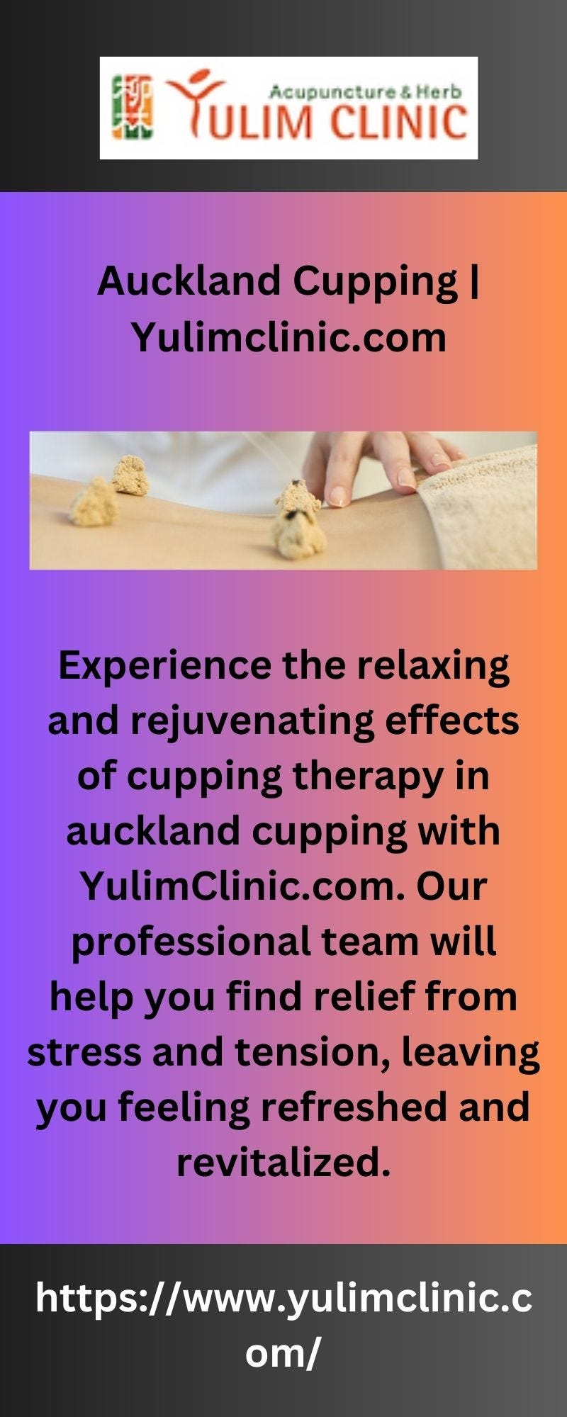 Auckland Cupping | Yulimclinic.com - Yulim Clinic - Medium
