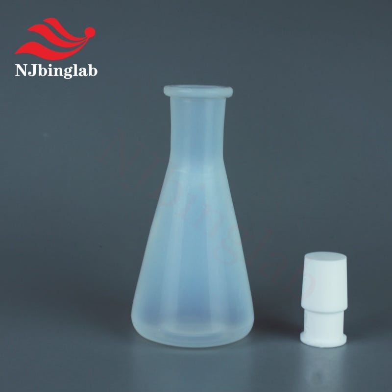 PFA Erlenmeyer flask Erlenmeyer flask with Teflon stopper - Claire Wang - Medium