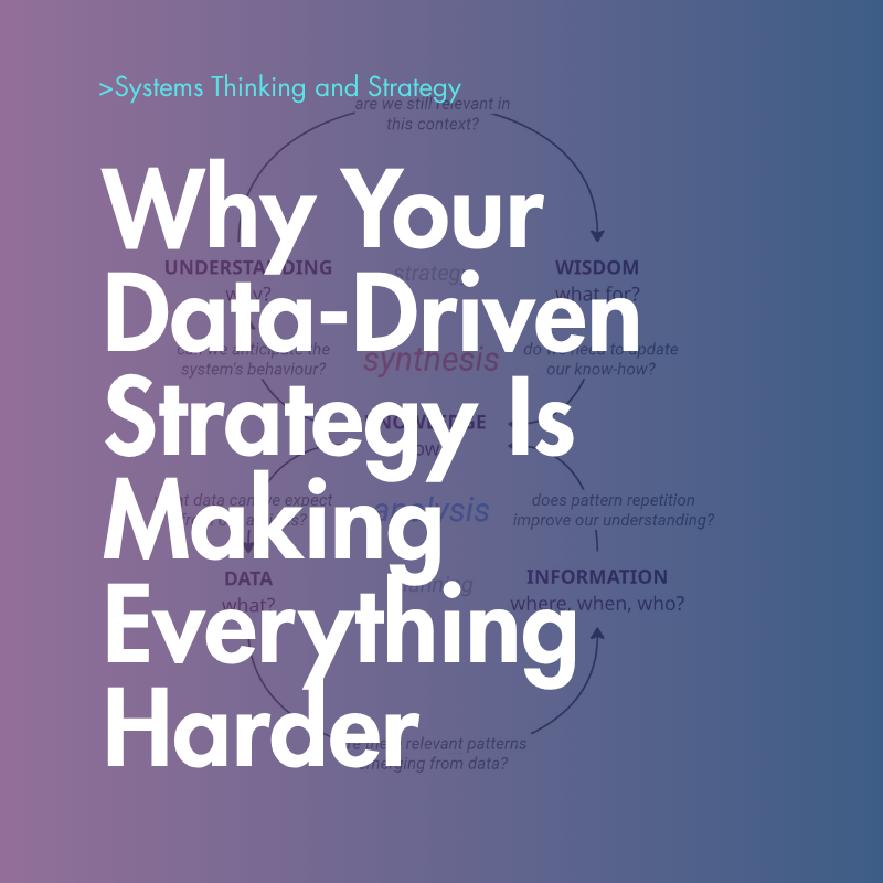 Why Your Data-Driven Strategy Is Making Everything Harder | by Miguel ...