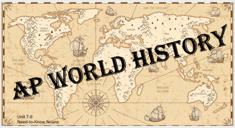 Ap World History Map Assignment