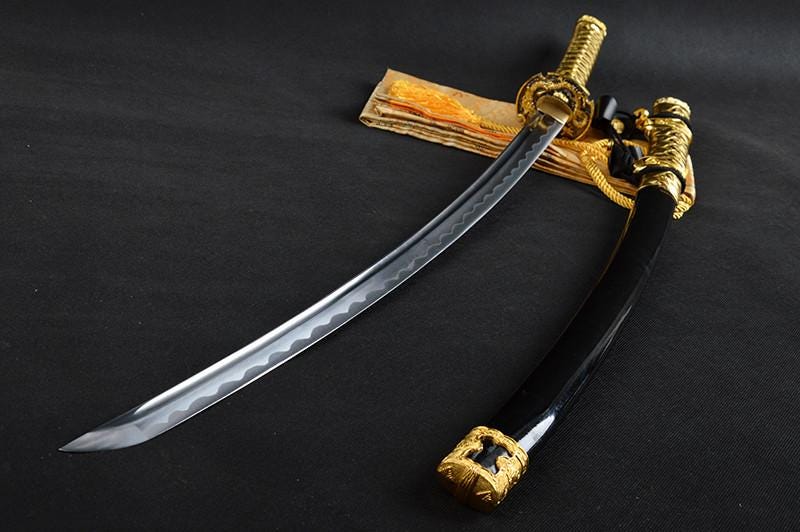 Tachi. Tachi is a curved, single blade sword… | by Keeny | Medium