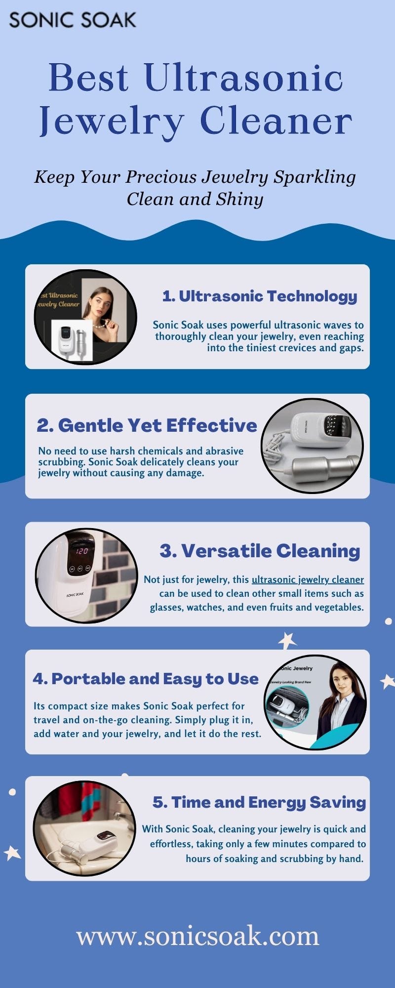 Ultrasonic Jewelry Cleaner: Keep Your Precious Jewelry Sparkling Clean ...
