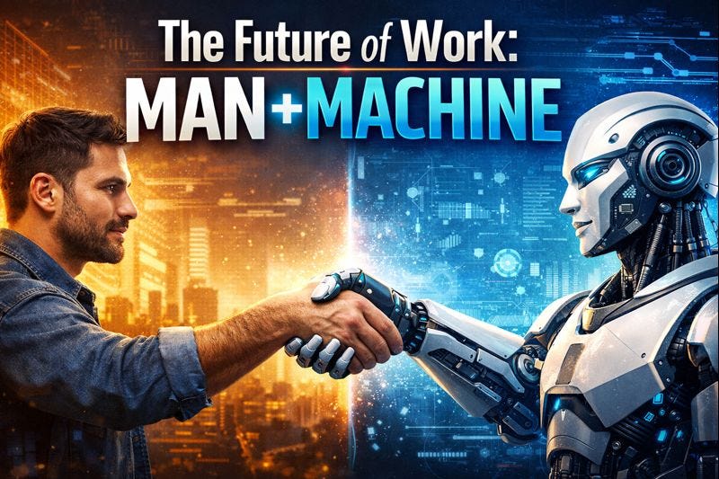 The Future of Work Isn’t Man vs Machine — It’s Man plus Machine | by ...