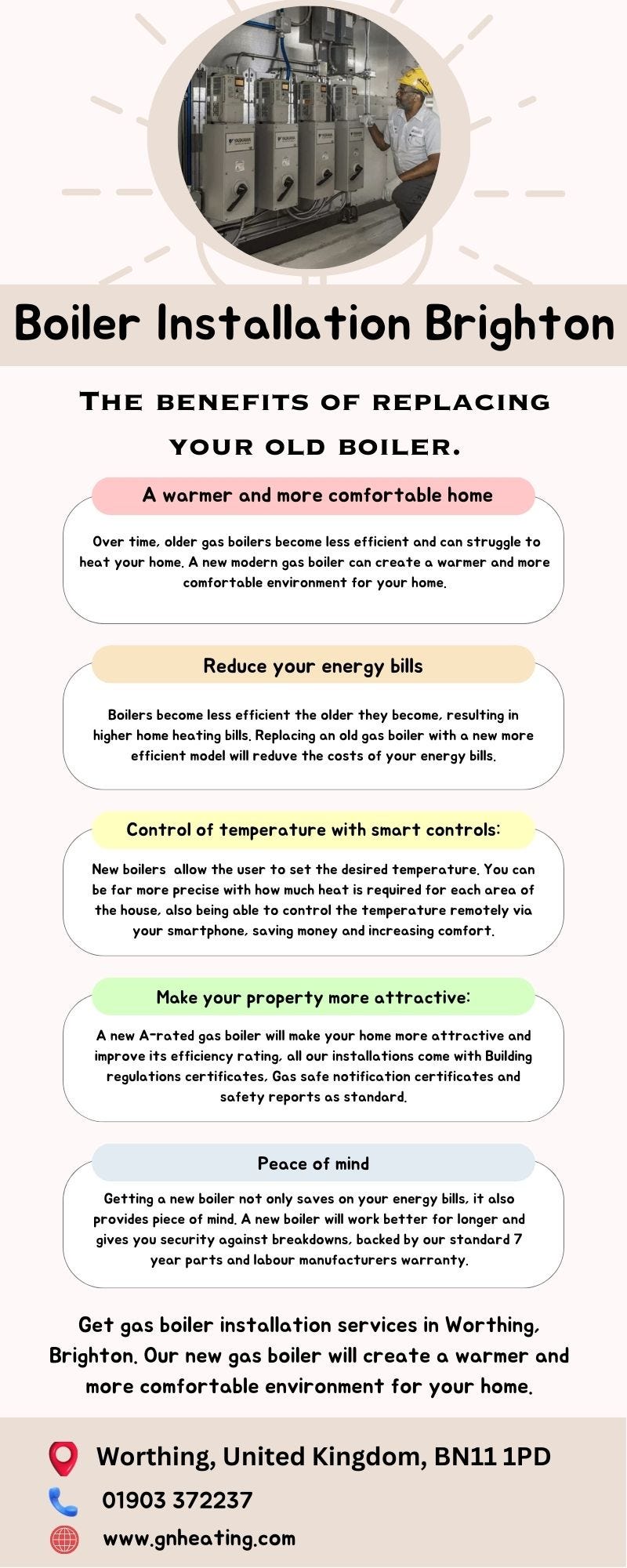 Boiler Installation Brighton - GN Heating - Medium