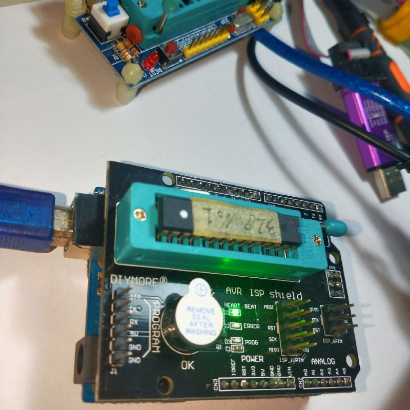 AVR ISP shield untuk memrogram ATmega328P | by sunu pradana | Medium