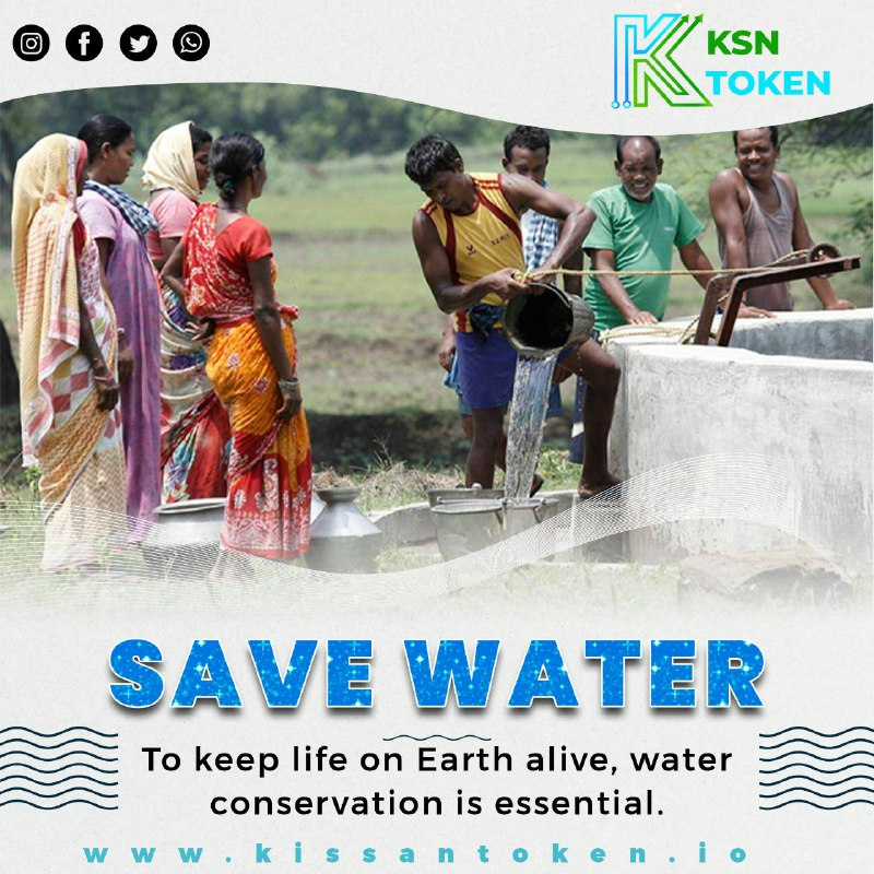 We all need water so, we want to save water with KSN Token | by KSN ...