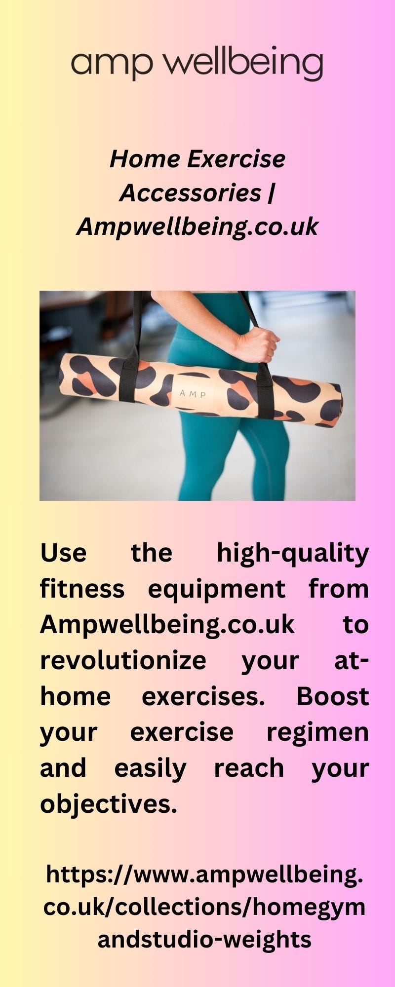 Home Exercise Accessories | Ampwellbeing.co.uk - Ampwellbeing - Medium