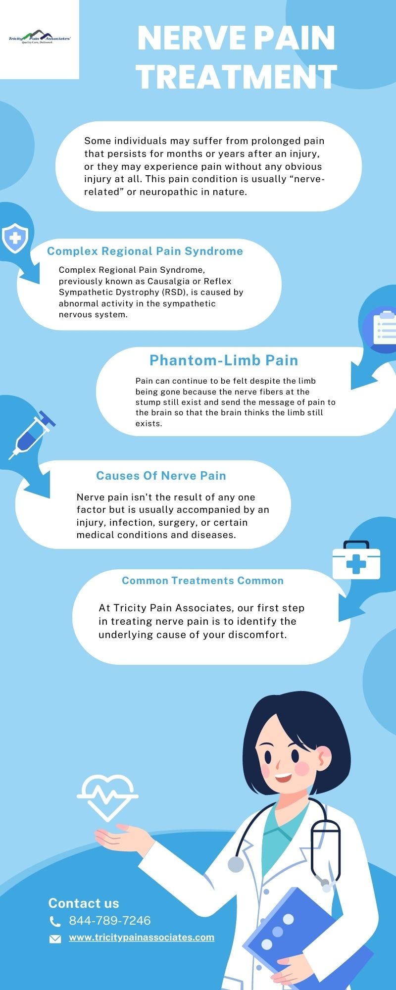Get the Best Nerve Pain Treatment - Tricitypainassociates - Medium