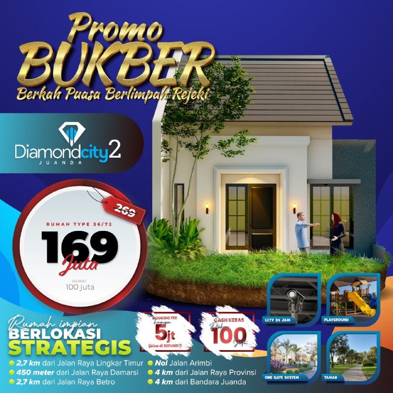 Promo Perumahan modern hanya 169juta Dp 50juta Damarsi | by ...