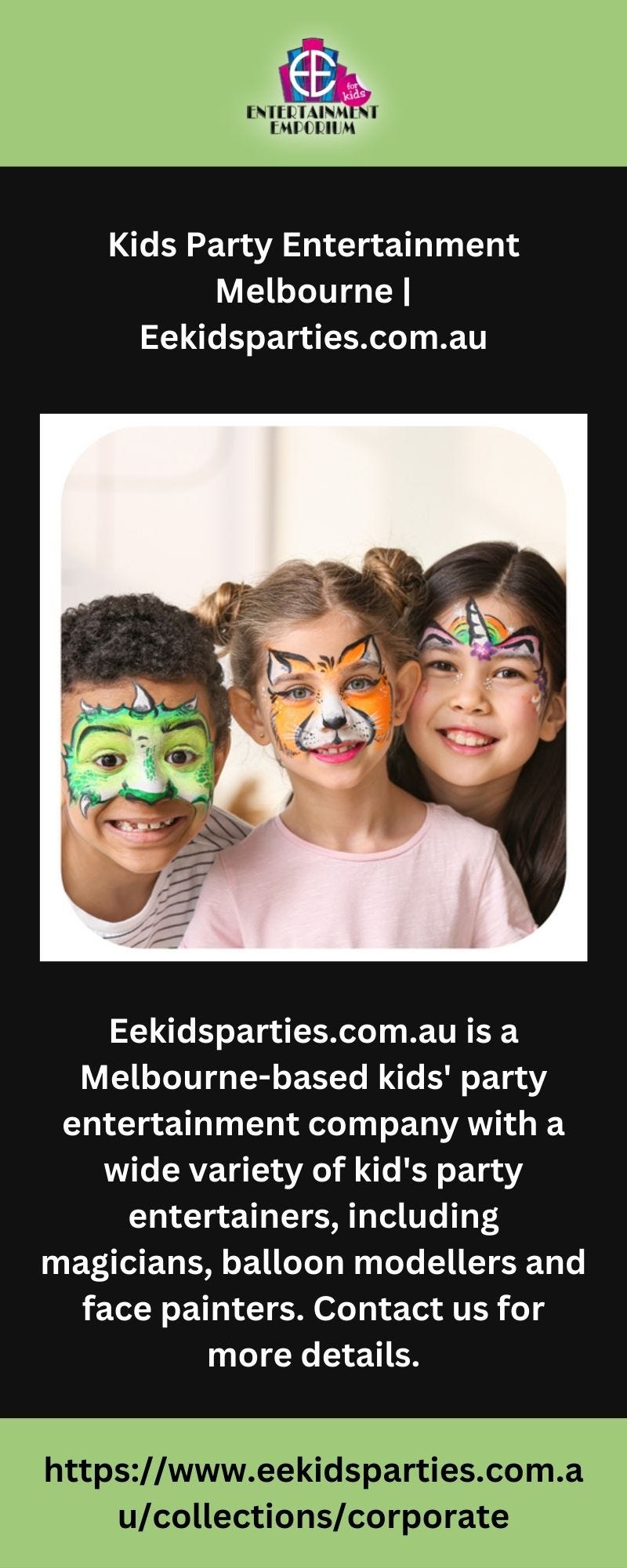 Kids Party Entertainment Melbourne | Eekidsparties.com.au ...