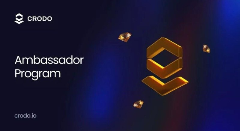 Ambassador program of the CRODO project. | by Елена Буканова | Medium