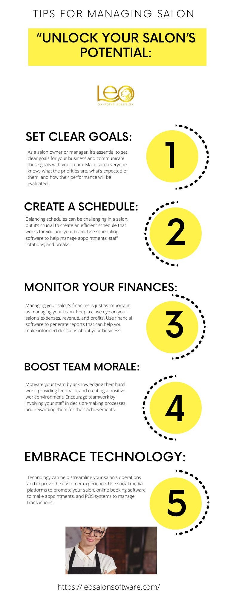 Tips for Managing Salon. Set Clear Goals: As a salon owner or… | by Leo ...