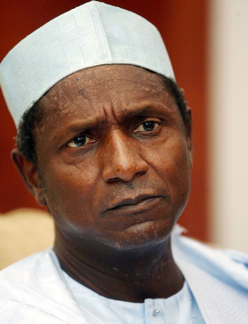 A Civilian Route to Nigeria’s Highest Office- Umar Musa Yar’Adua. | by ...