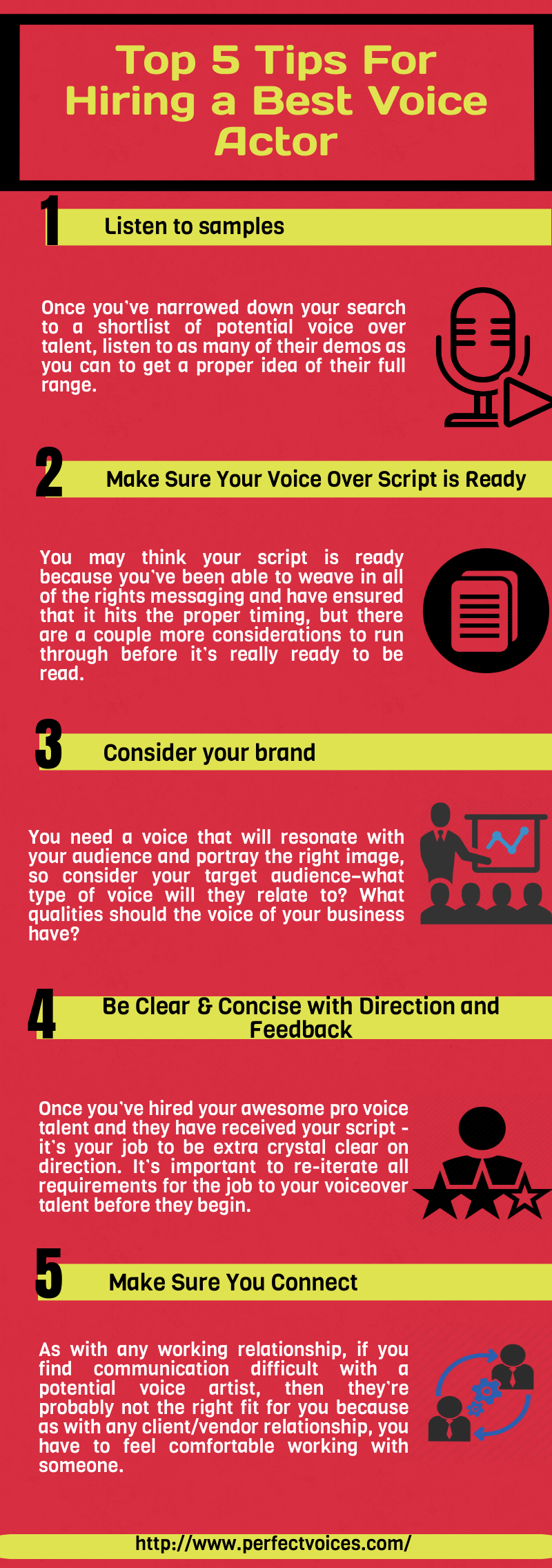 Top 5 Tips For Hiring a Best Voice Actor | by Perfect Voices | Medium