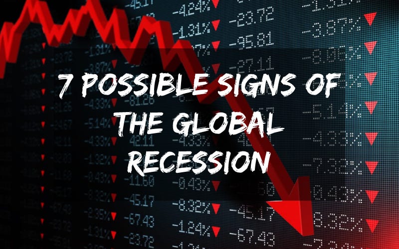 7 Possible Signs Of The Global Recession - Torque Corporation - Medium