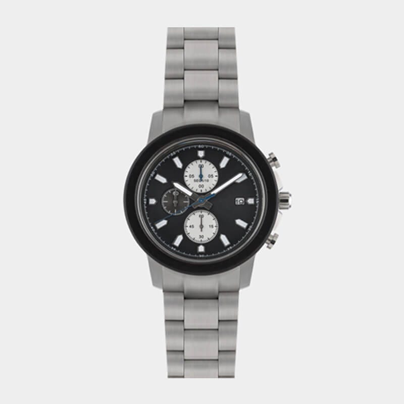 STAINLESS STEEL SILVER MINIMALIST WATCH - shijinwatch - Medium