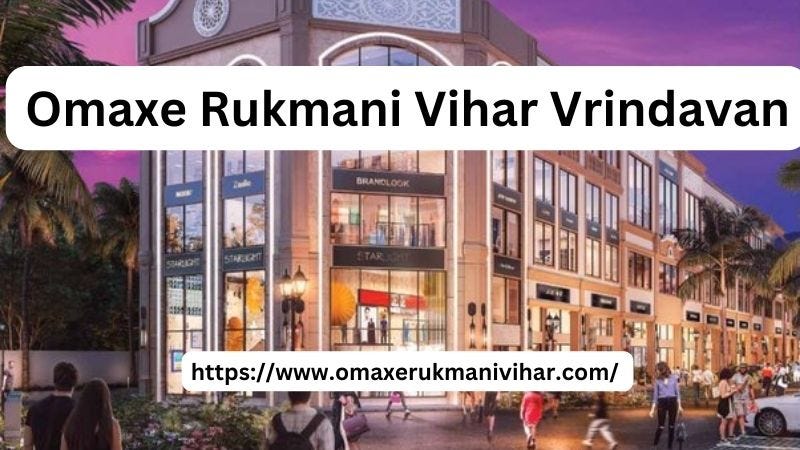 Omaxe Rukmani Vihar Vrindavan| Commercial and Retail shops | by Hpv ...