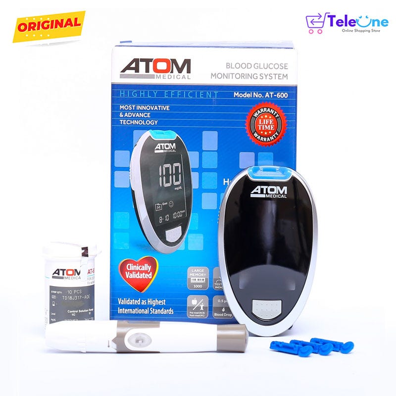 Atom Blood Glucometer Price In Pakistan | Best Glucometer Price In ...