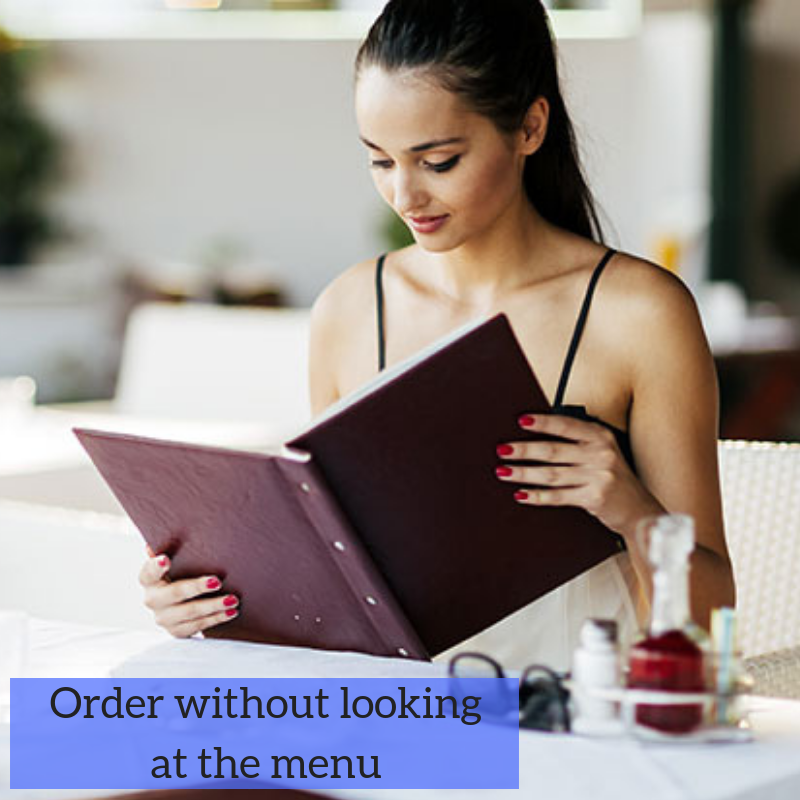 Order Without Looking at the Menu | by Brian Ford | Medium