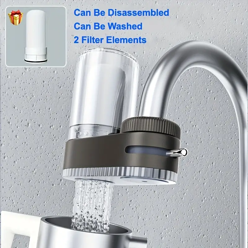 Ditch Bottled Water! Sparkling Clean Tap Water with the Faucet Water ...