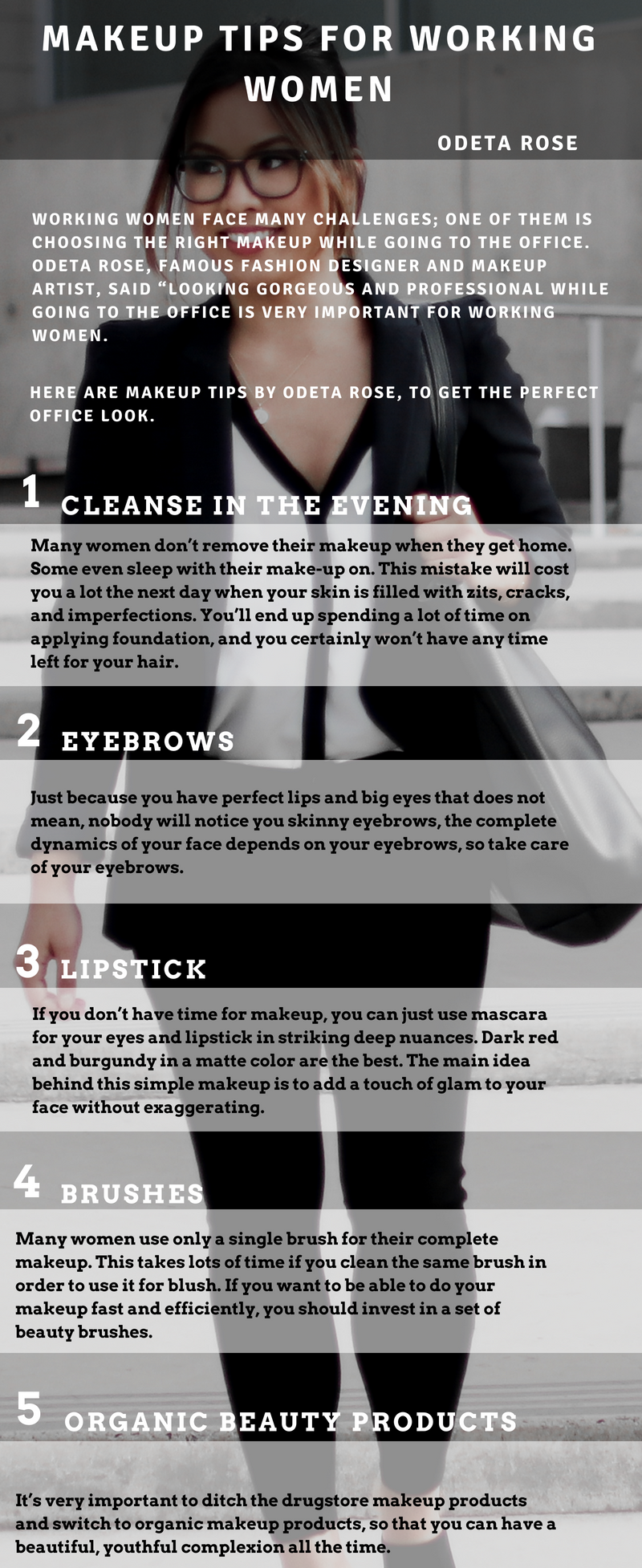 Odeta Rose Shared Makeup Tips for Working Women | by Odeta Rose | Medium
