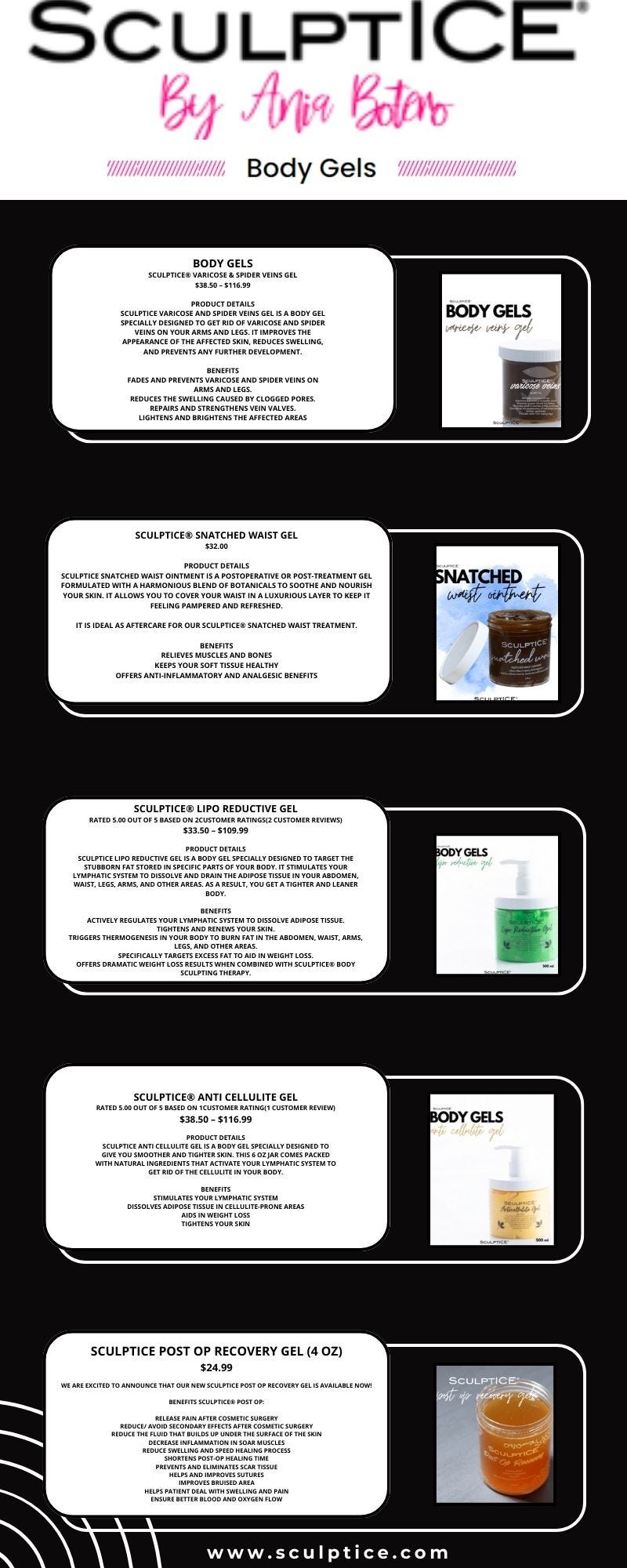Body Gel | Best Body Gel | Anti Cellulite Gel - SculptICE - Medium