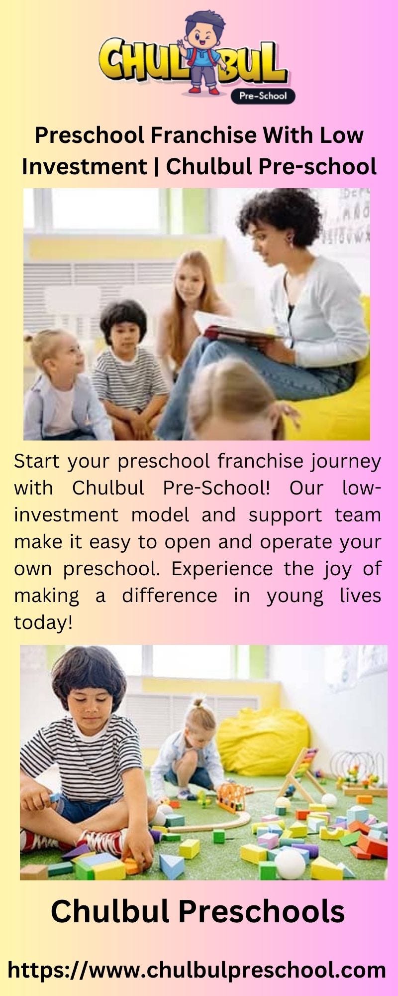Preschool Franchise With Low Investment | Chulbul Pre-school - Chulbul ...