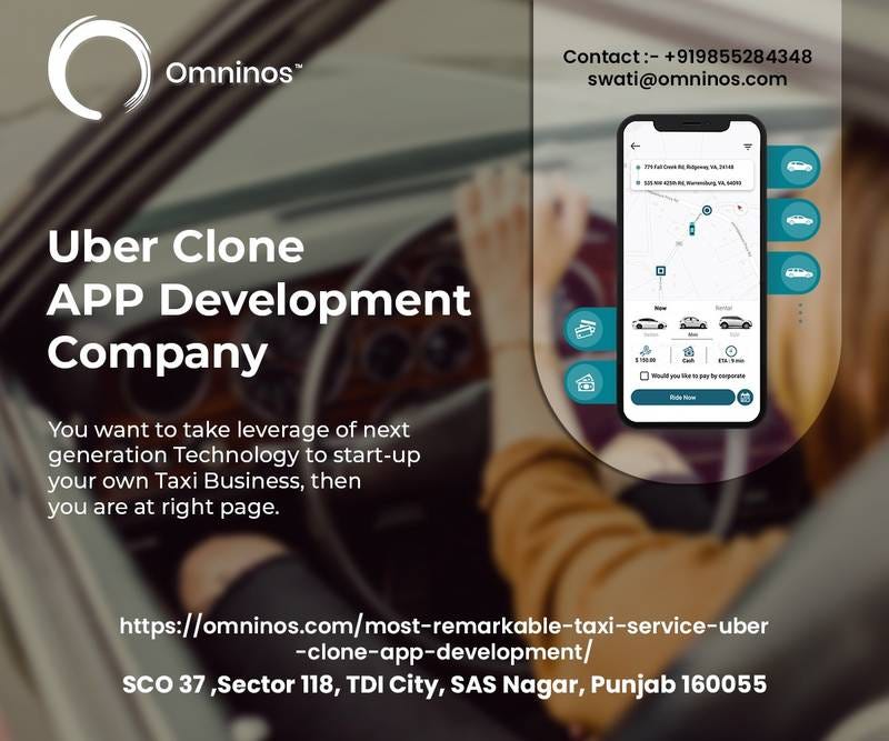 The best Uber clone app development company omninos. - Piyush Rana - Medium
