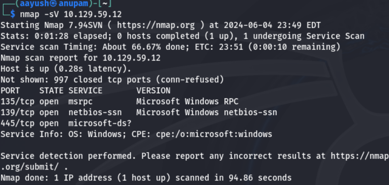 Hack the box(dancing). Hello everyone!!!! | by Aayushstha | Jun, 2024 ...