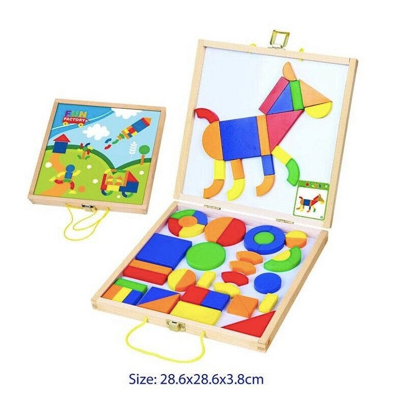 Build a Pic with Magnetic Shapes - Curiouskidzz - Medium