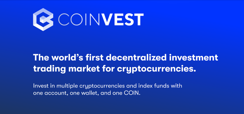 Coinvest : The world’s first decentralized investment trading market ...