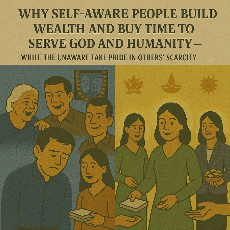 Why Self-Aware People Build Wealth and Buy Time to Serve God and ...