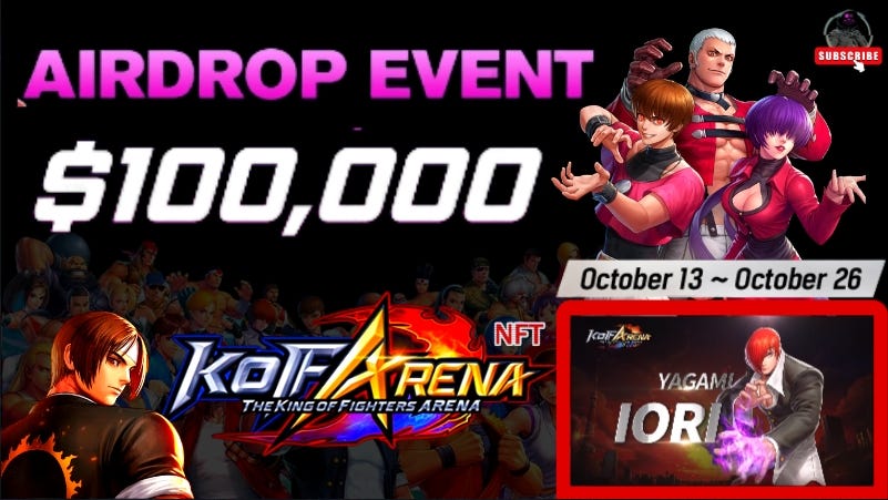 KOF ARENA | AIRDROP 100,000 KLAY - AIRDROPS CRYPTO NFT - Medium