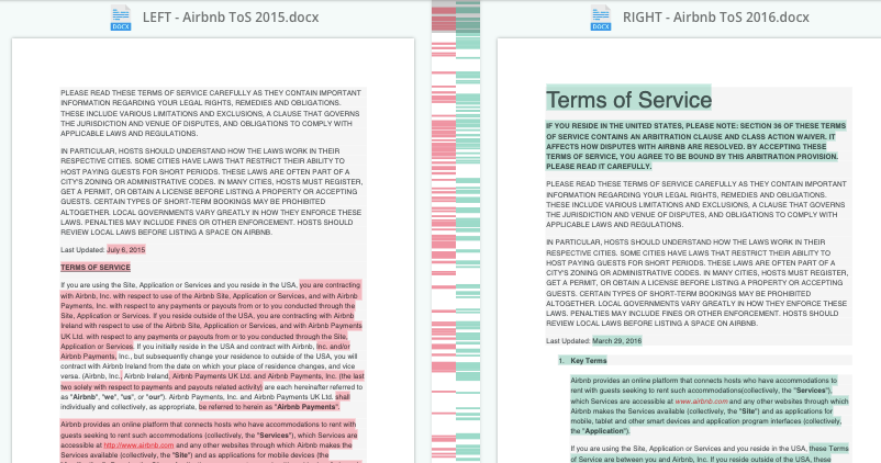 Three Ways to Compare Document Differences | by Draftable | Medium